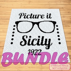 C2C Crochet Blanket Pattern Bundle, Crochet Pillow Pattern, Crochet ...