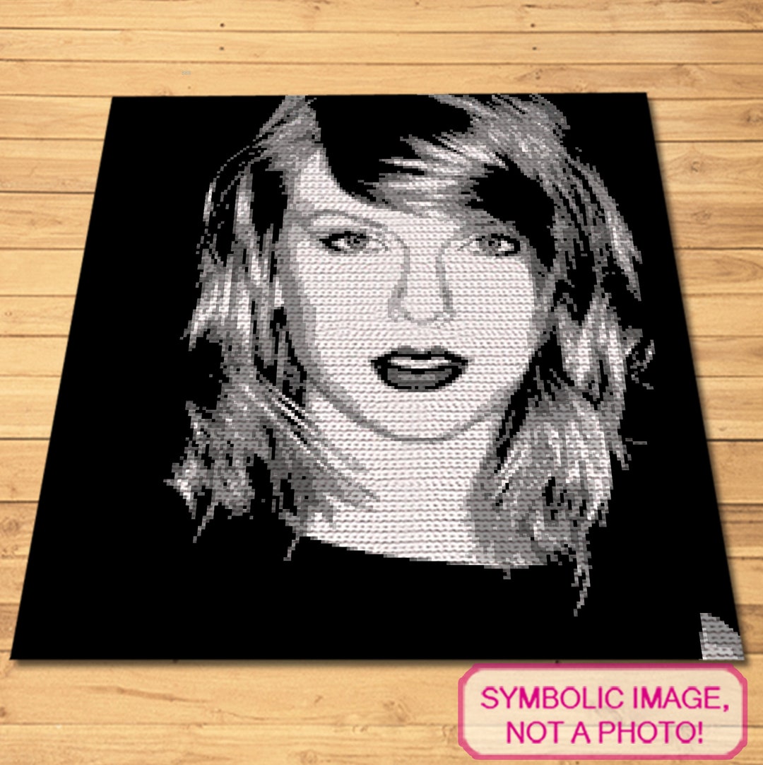 Crochet Celebrity Taylor Swift, Crochet Afghan Pattern, Crochet Music ...