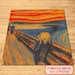 Tapestry Crochet Blanket Pattern, Crochet Scream Painting Pattern, SC ...