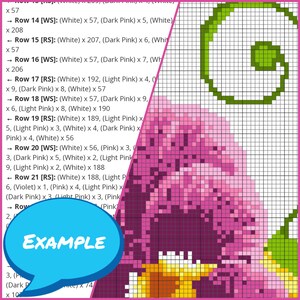 Crochet Pansies Pattern BUNDLE , Crochet Flower Pattern, Crochet Afghan ...