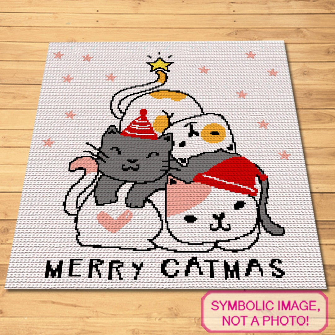 Christmas Crochet Patterns - Cat Crochet Pattern With Written ...