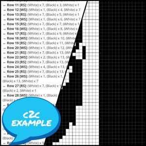 Crochet Dad Pattern, C2C Afghan Pattern, Crochet Fathers Day Gift ...