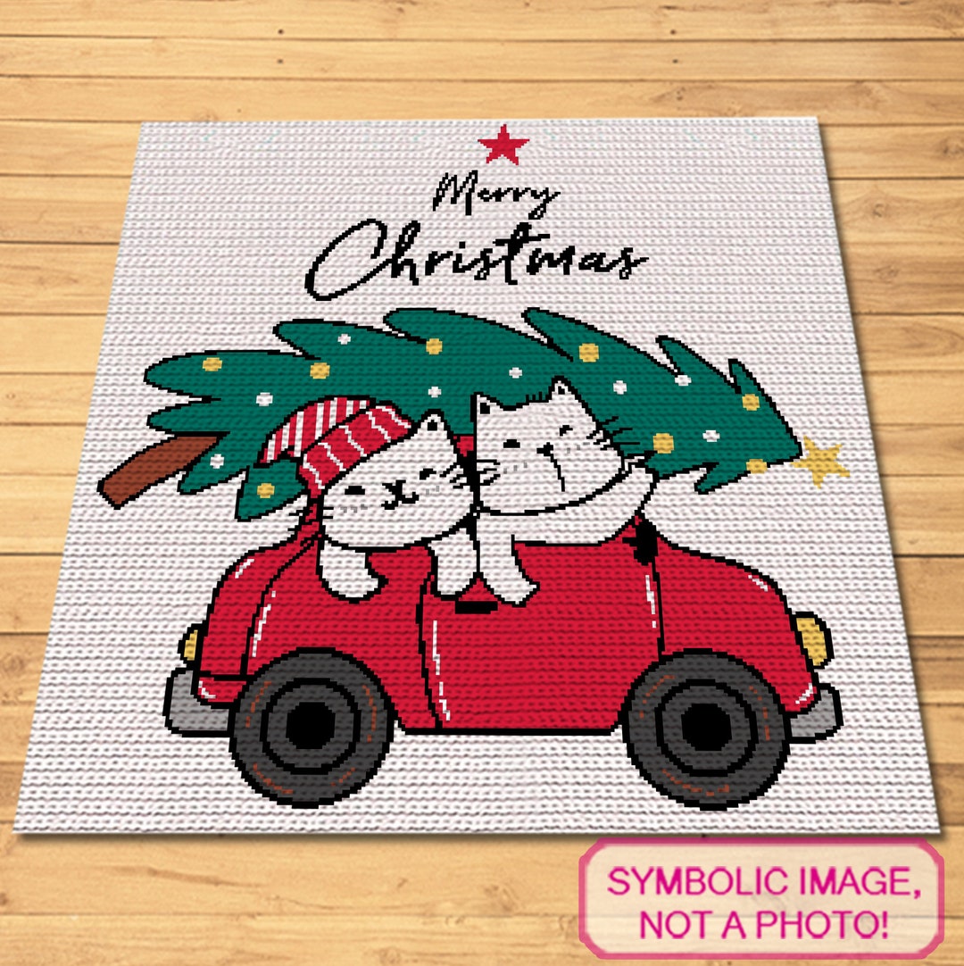 Christmas Crochet Patterns - Cat Crochet Pattern With Written ...