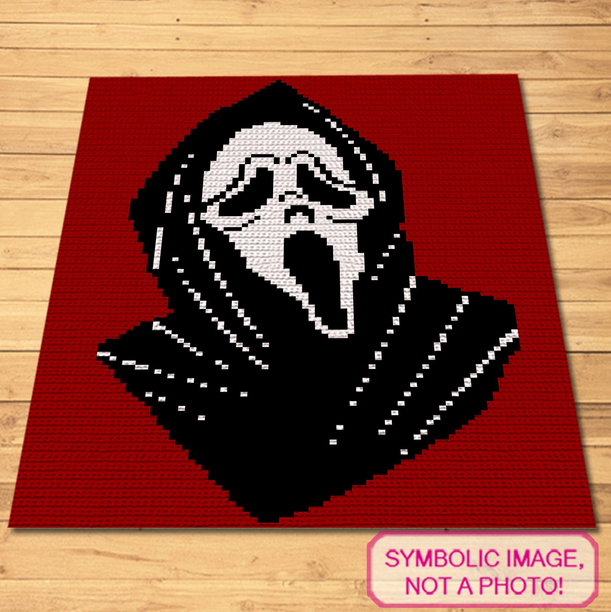 Horror Crochet Pattern Crochet Halloween Blanket Crochet | Etsy