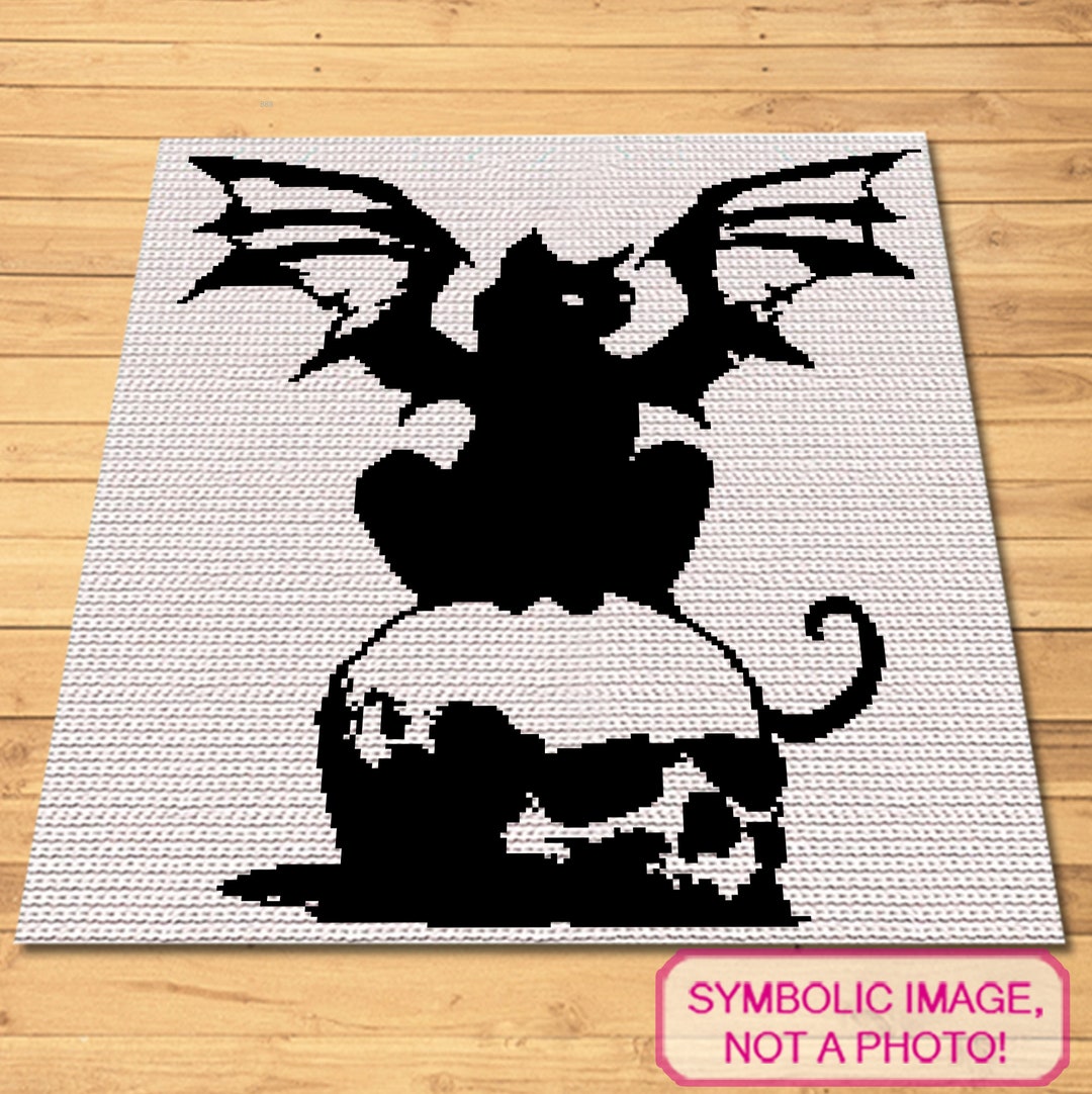 Crochet Black Cat, Crochet Cat Pattern, Cat Crochet Blanket Pattern ...