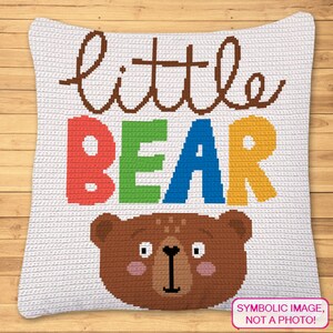 Crochet Bear Pattern BUNDLE, C2C Graphgan Pattern, Crochet Animal ...