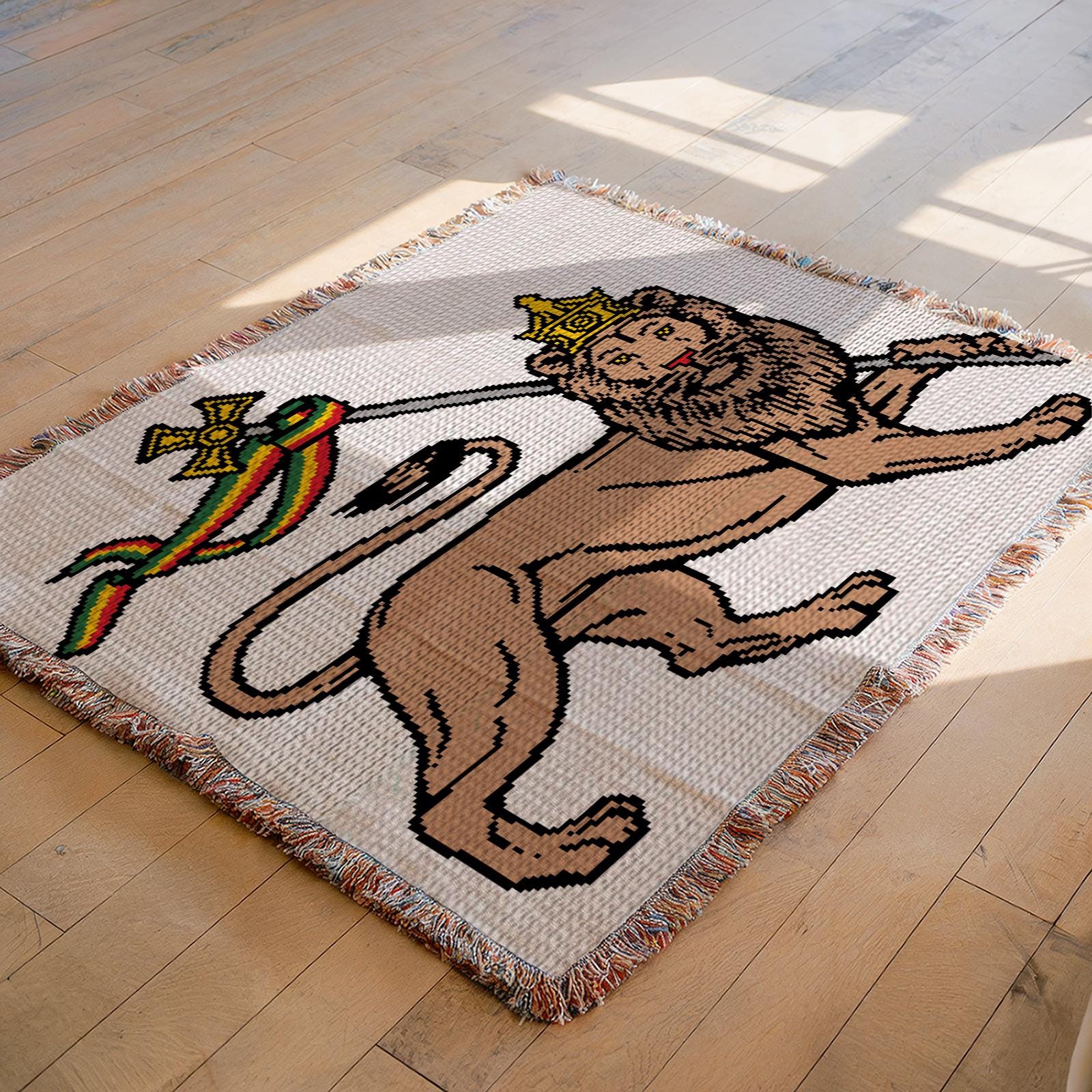 Christian Crochet Pattern, Crochet Lion, Crochet Rasta, Lion of Judah ...