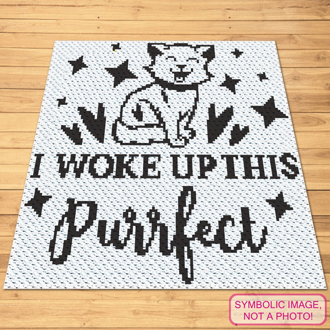 Crochet Cat Pattern C2C Crochet Pattern Cat Crochet Pillow | Etsy