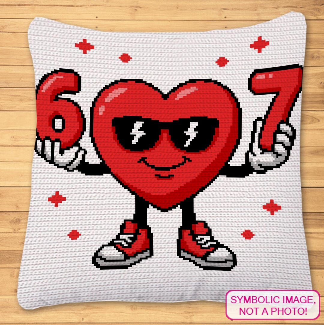 Trendy Crochet Heart Pattern, 67 Crochet, Crochet Valentine's Day ...