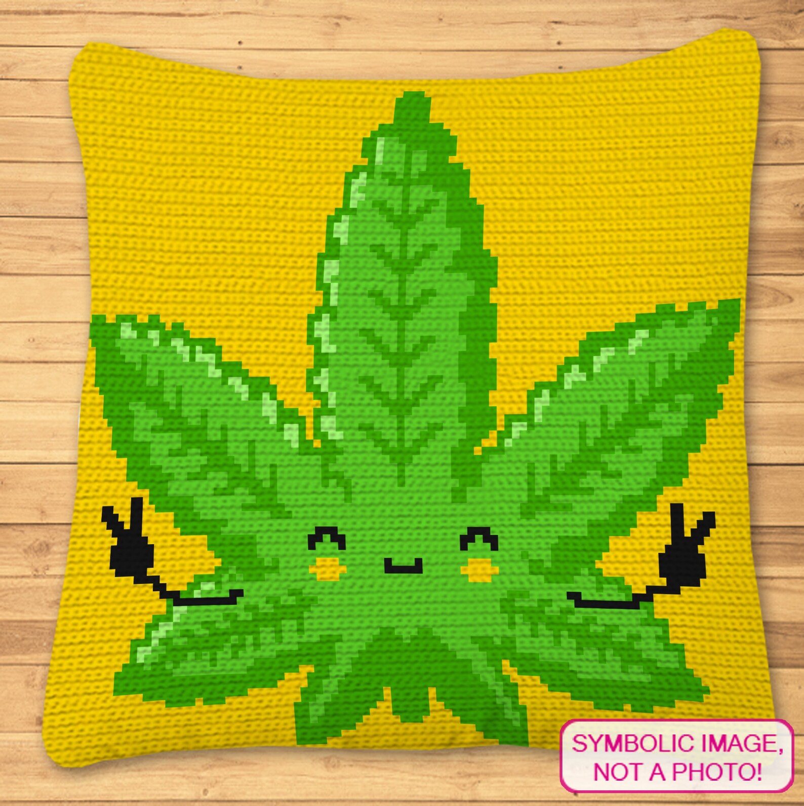 Marijuana Leaf Crochet Pattern Crochet Rasta Tapestry - Etsy