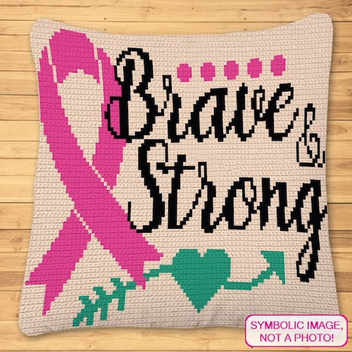 Cancer Crochet Blanket Pattern Chemo Crochet Awareness - Etsy