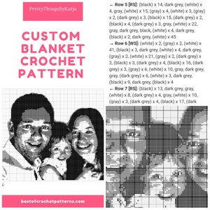 Custom Graphgan Pattern, Customized Tapestry Crochet, Crochet Pattern ...
