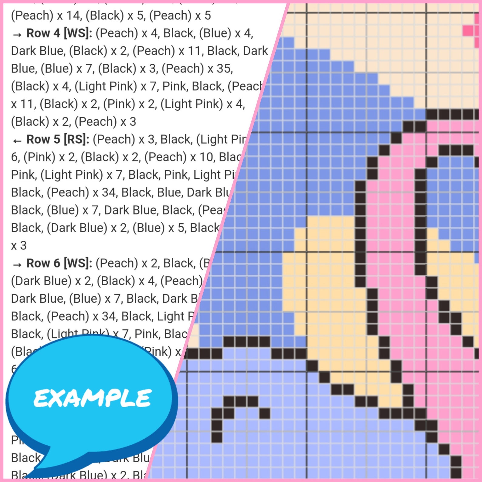 Crochet Elephant Pattern Crochet Graphgan Pattern Crochet - Etsy