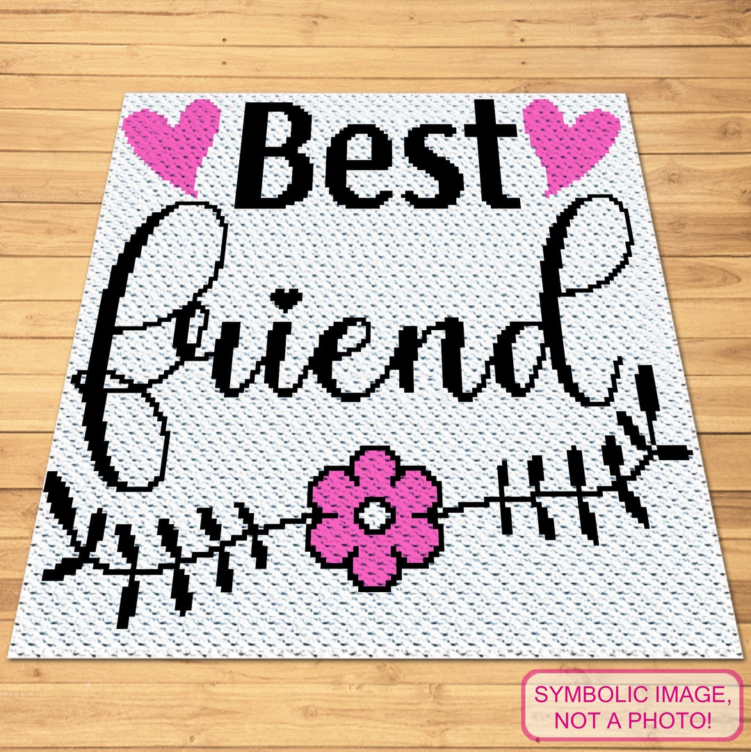 Crochet Friends, Crochet Blanket Pattern, C2C Afghan Pattern, Corner to ...