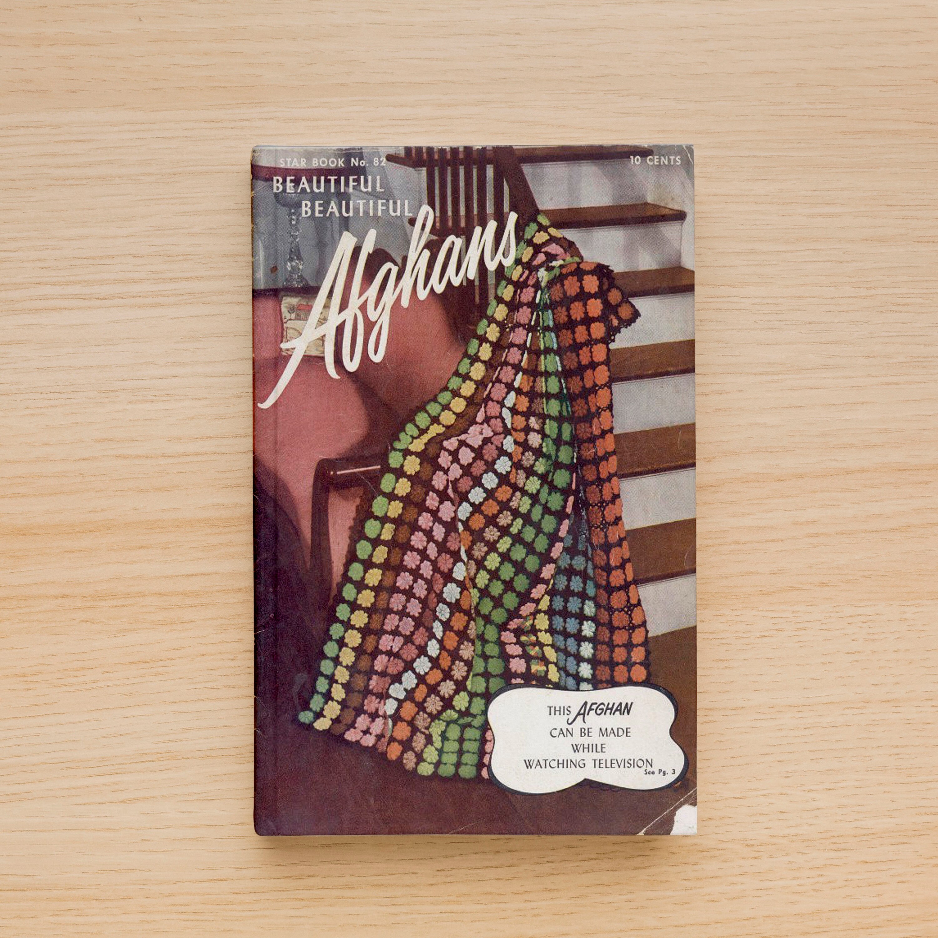 Vintage Crochet Afghan Pattern Beautiful Beautiful Afghans | Etsy