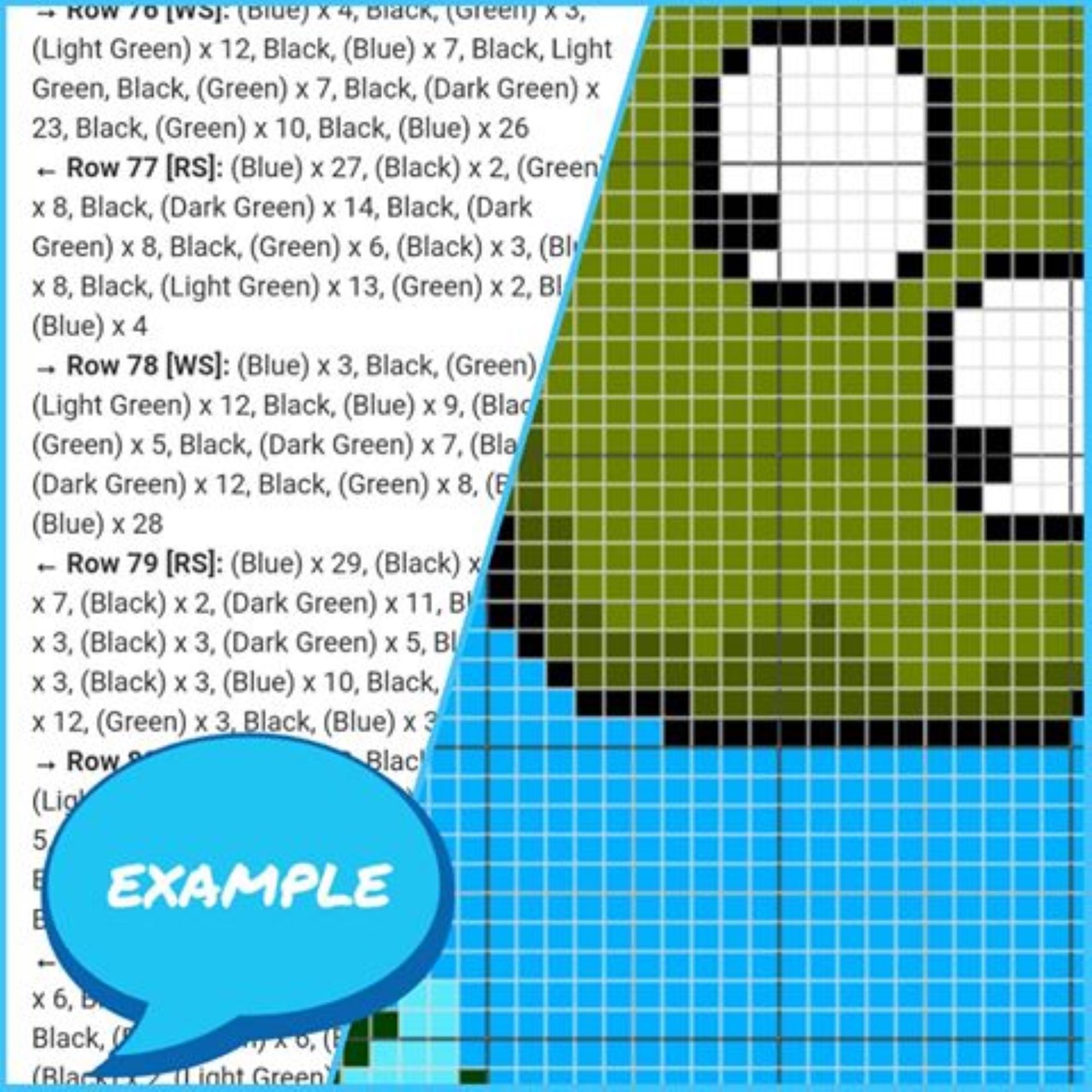 Crochet Turtle Pattern Tapestry Crochet Blanket Pattern | Etsy