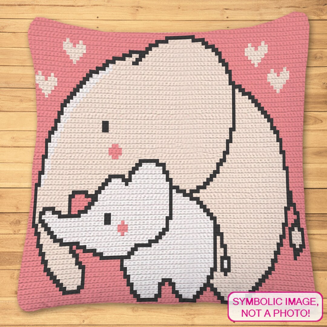 Crochet Baby Elephant - Crochet Pillow Pattern With Written ...