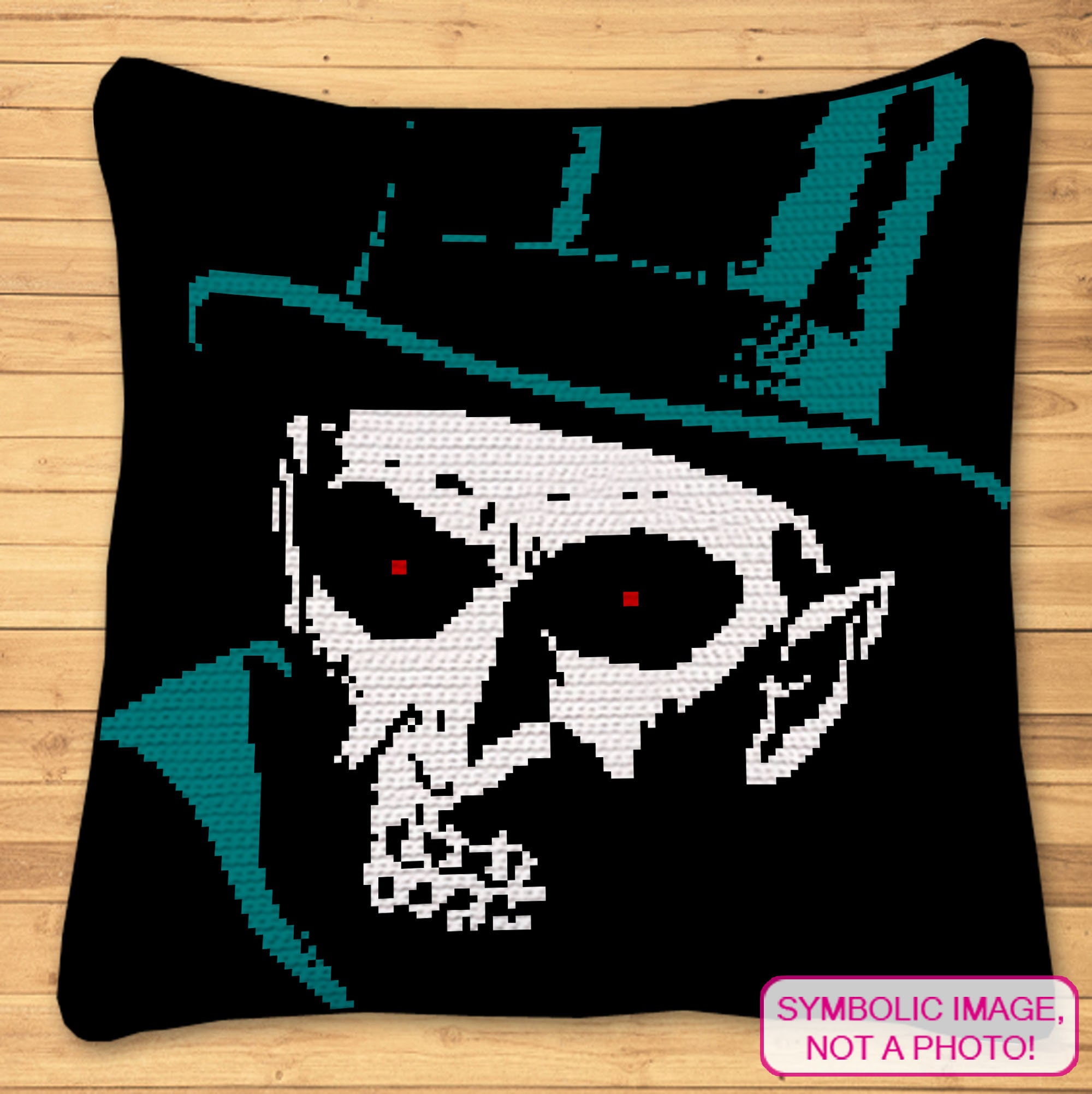 Creepy Crochet Halloween Pattern, Crochet Halloween Blanket, Crochet ...