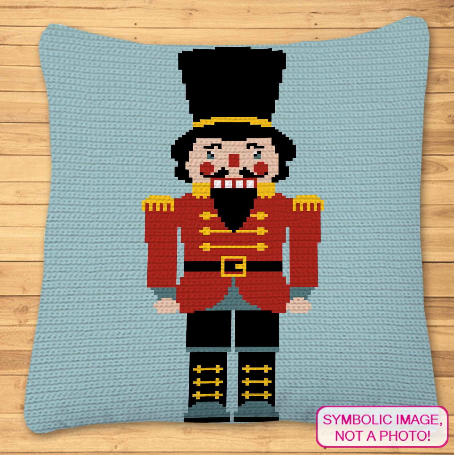 Crochet Nutcracker Pattern, Crochet BUNDLE: C2C Crochet Blanket Pattern ...