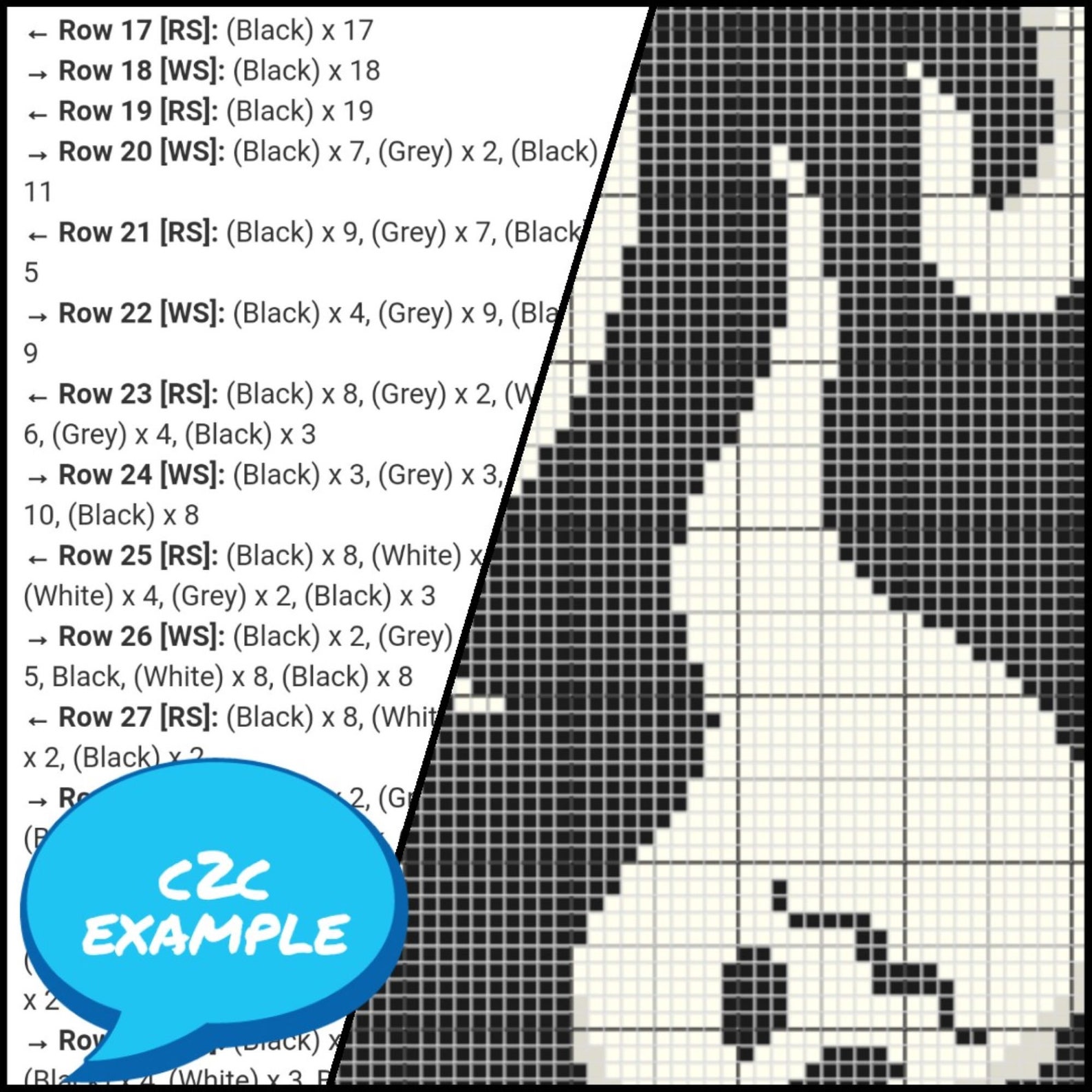 Crochet Ghost Halloween C2C Crochet Blanket Pattern - Etsy