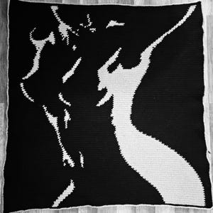 Erotic Crochet Pattern, Tapestry Crochet Blanket Pattern, Crochet ...