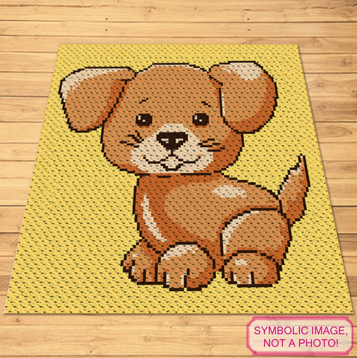Crochet Dog Blanket Crochet Pillow Pattern C2C Crochet - Etsy