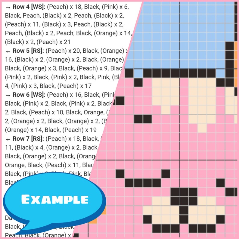 Crochet Cat Pattern C2C Graphgan Pattern Crochet Animal | Etsy