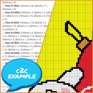 C2C Christmas Crochet Patterns - C2C Cat Crochet Pattern, Christmas ...