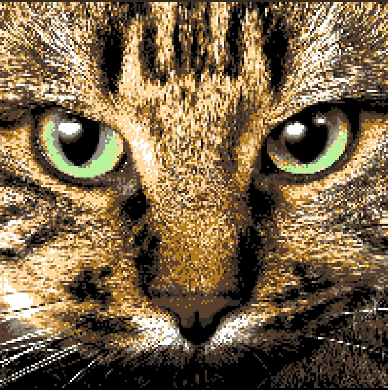 Crochet Tabby Cat Tapestry Crochet Blanket Pattern With - Etsy