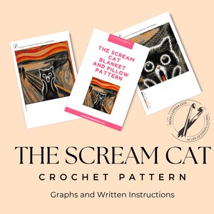 Crochet Painting Art BUNDLE, C2C Crochet Blanket Pattern, Crochet ...