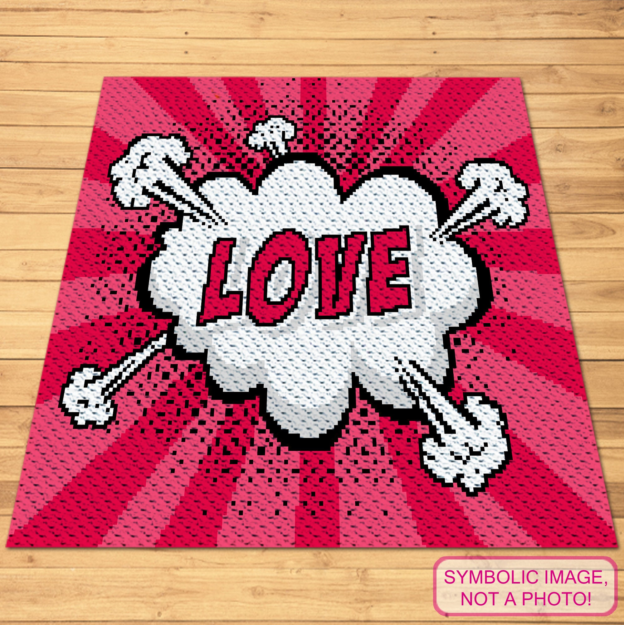 Jewelry Making & Beading Crochet Graphgan Pattern Crochet Comic Book ...