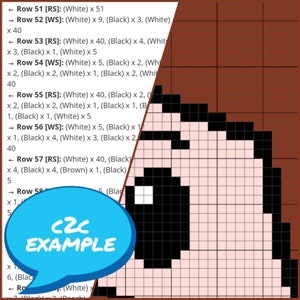 Crochet Jesus Pattern, C2C Afghan Pattern, Easter Crochet Pattern ...