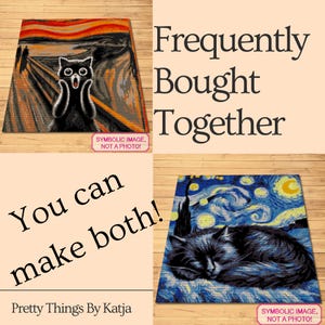 Crochet Painting Art BUNDLE, C2C Crochet Blanket Pattern, Crochet ...