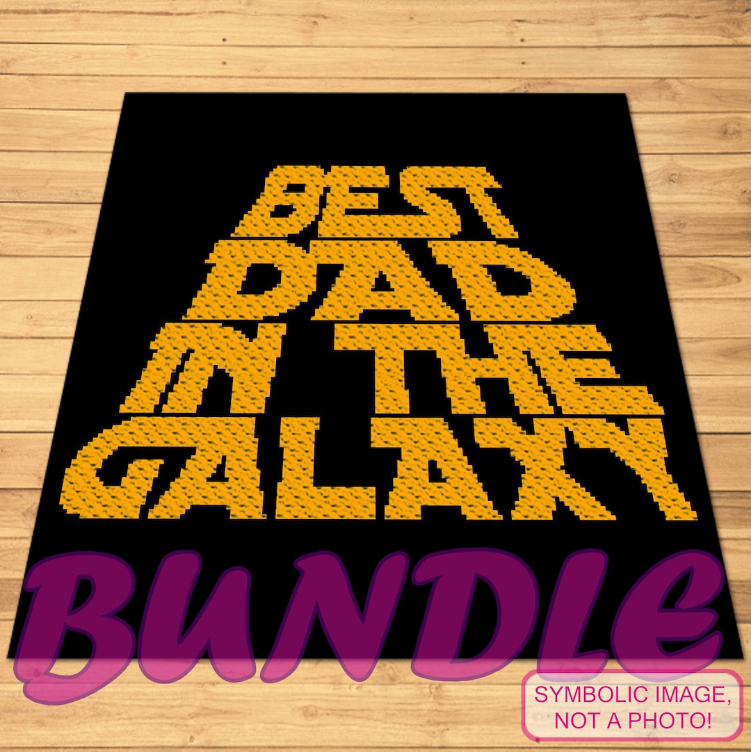 Crochet Dad Pattern BUNDLE, C2C Graphgan Pattern, Crochet Pillow ...