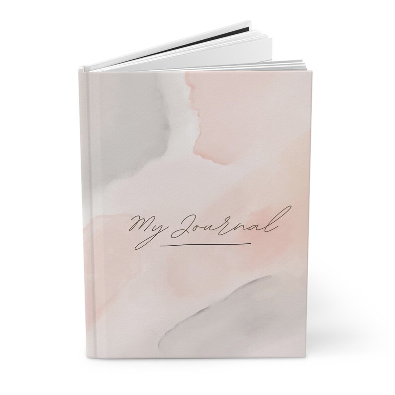 Hardcover Journal Matte Daily Journal Watercolor - Etsy