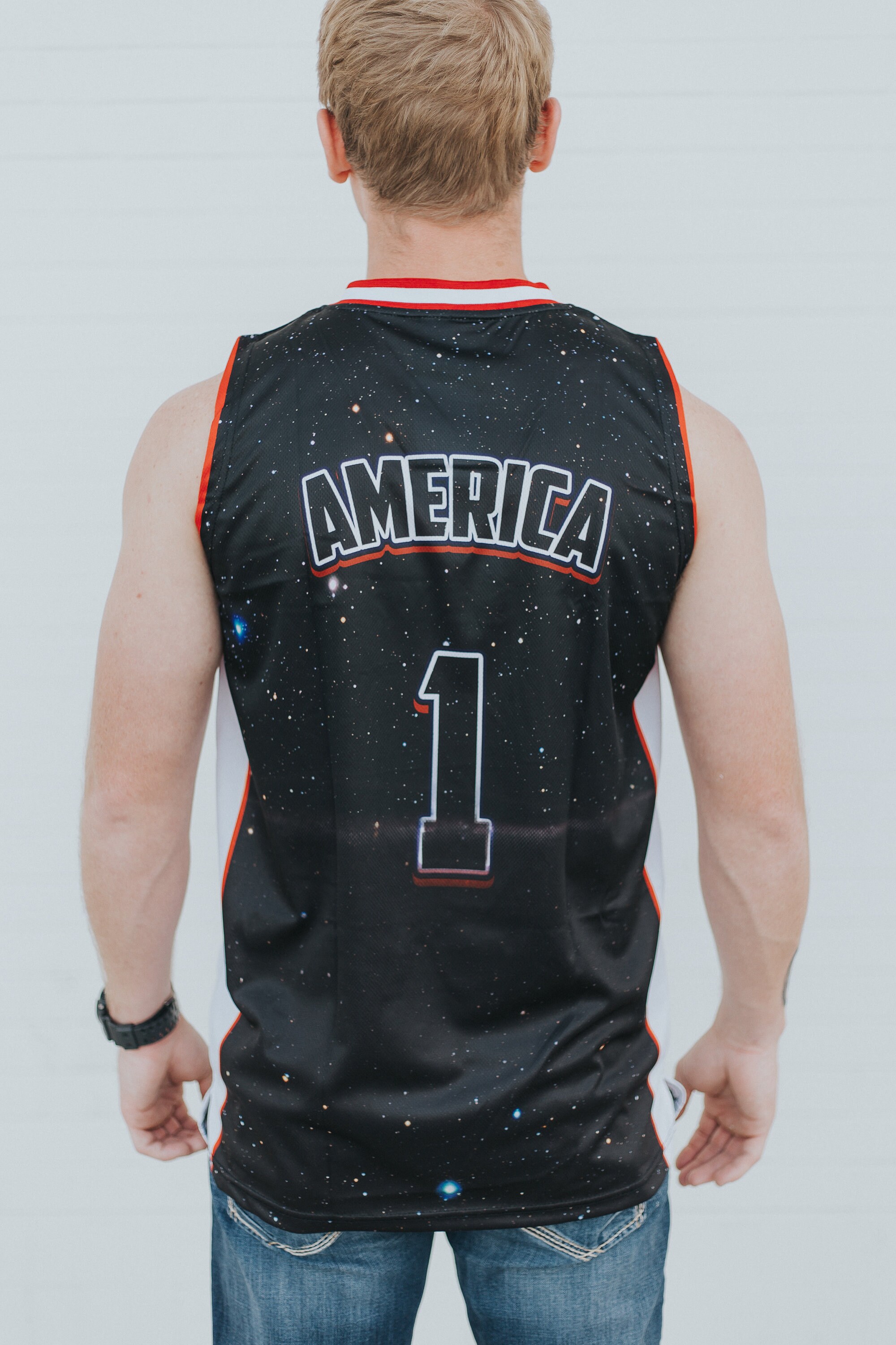 Team USA Galaxy Jersey - Etsy