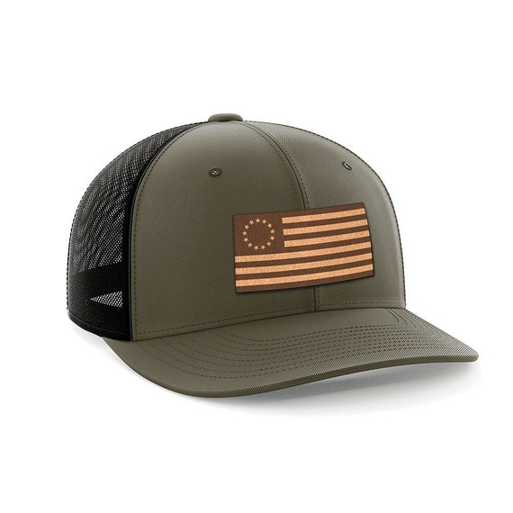 13 Colonies Leather Patch Hat | Etsy