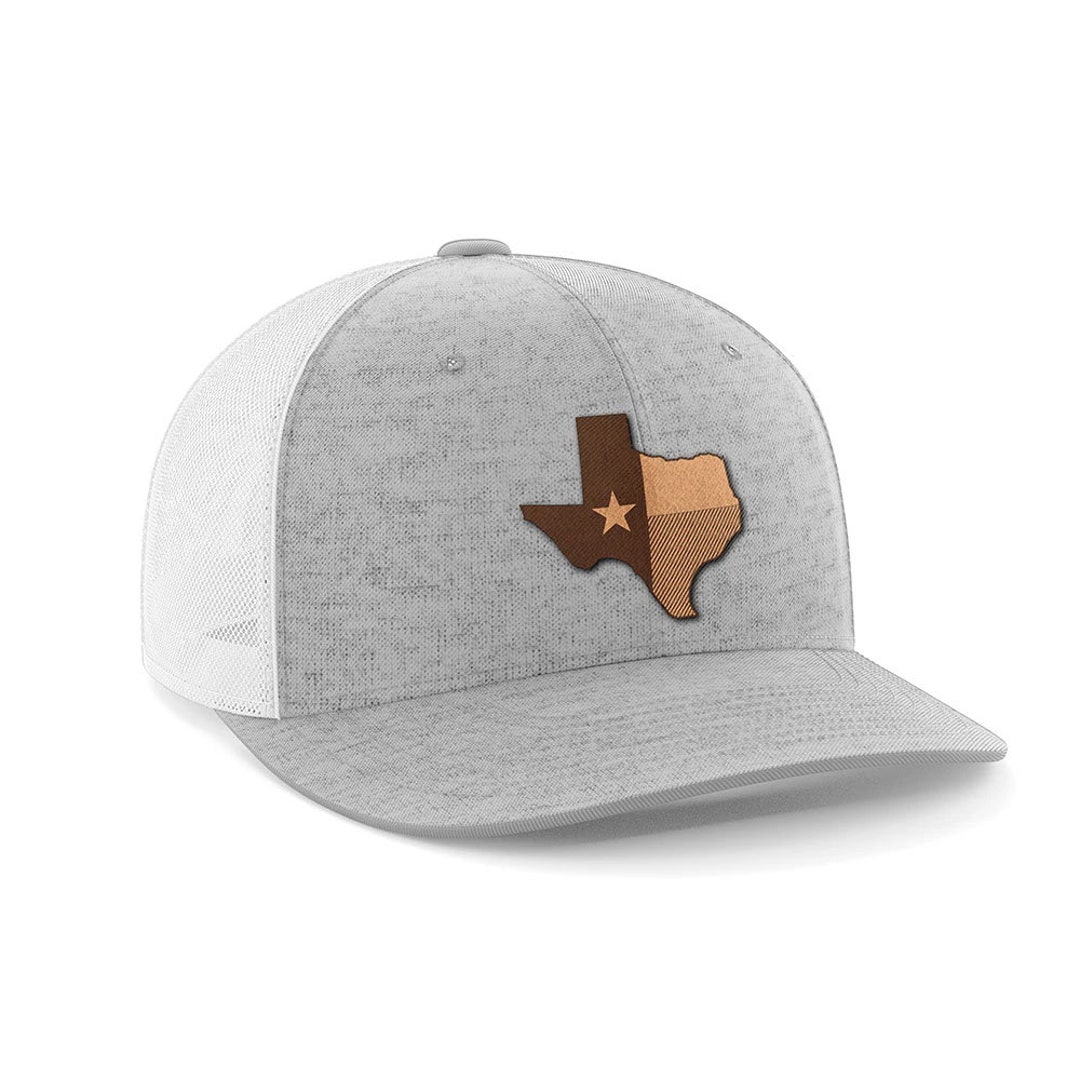 Texas Leather Patch Hat - Etsy
