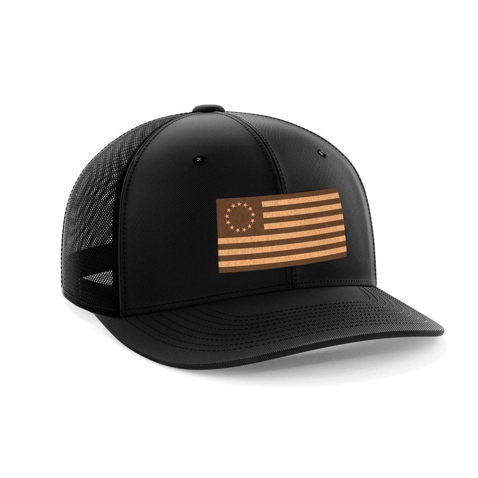 13 Colonies Leather Patch Hat - Etsy