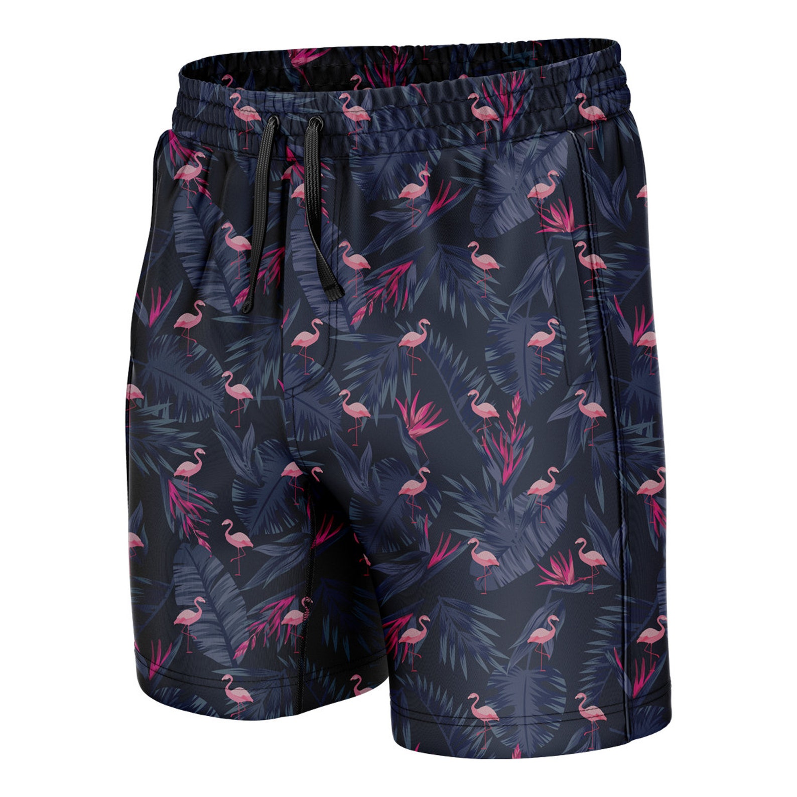 Flamingo Swim Trunks - Etsy