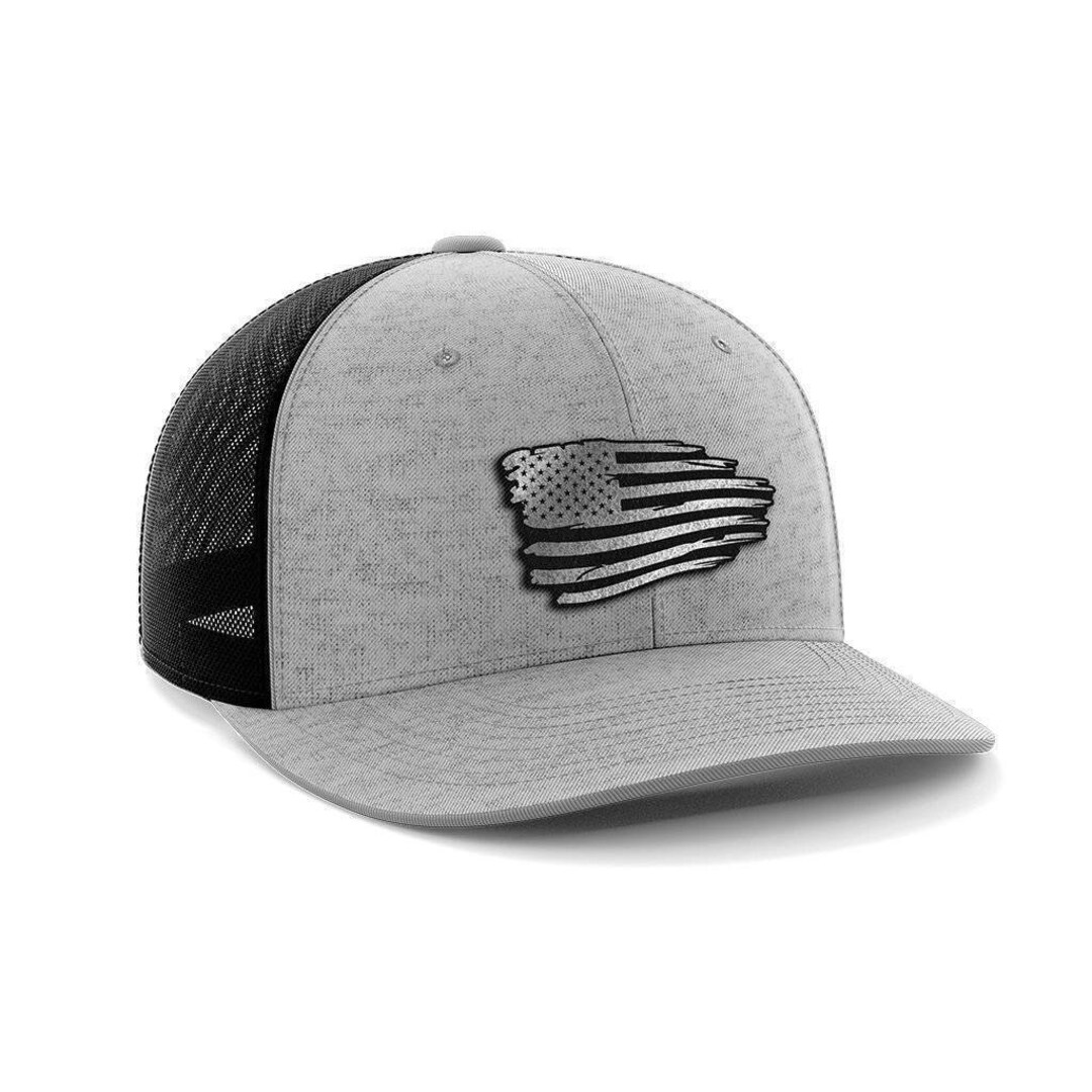 Torn Flag Black Patch Hat - Etsy