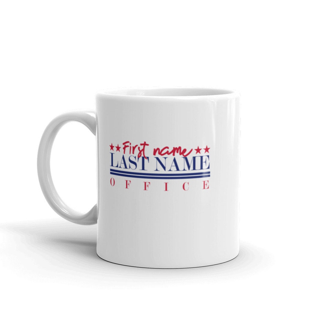 Personalized Campaign Stars With Bars Mug - Etsy