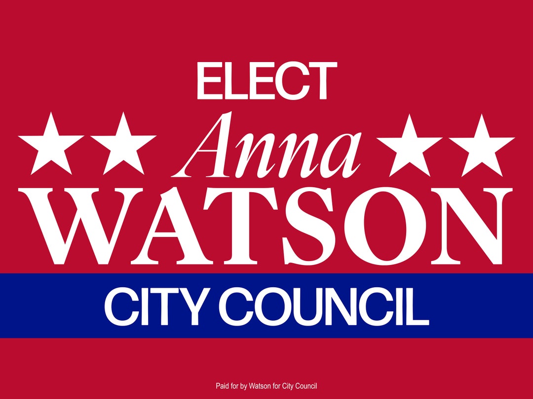 Political Campaign Logo Design Version 115 - Etsy