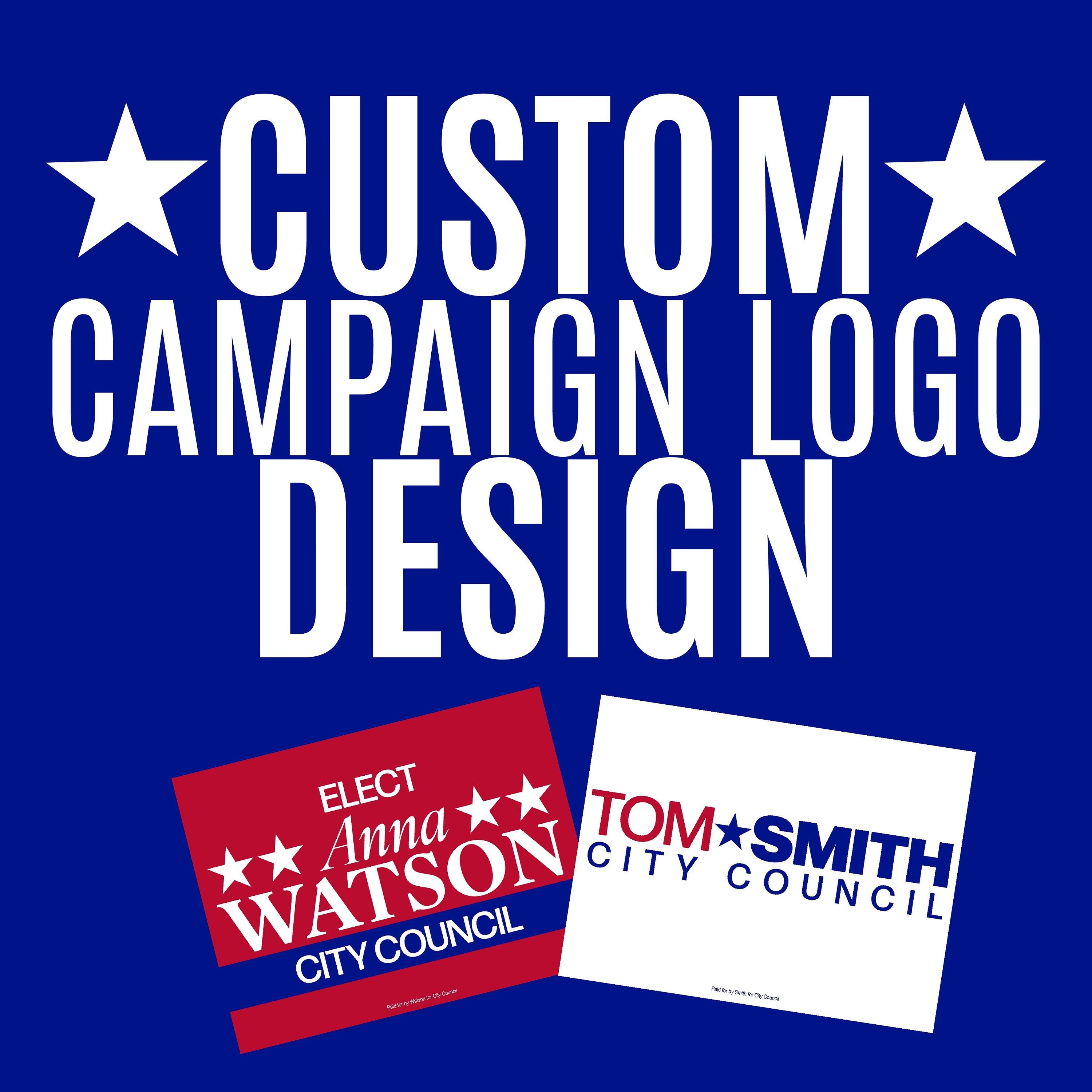 Custom Campaign Logo - Etsy