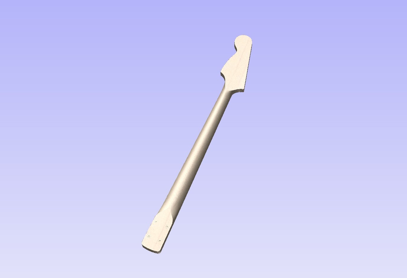 JAZZ BASS 1960/65 Model for CNC Router Carving Machine 3d Printer ...