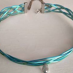 Tri-color Viking Weave Choker - Etsy