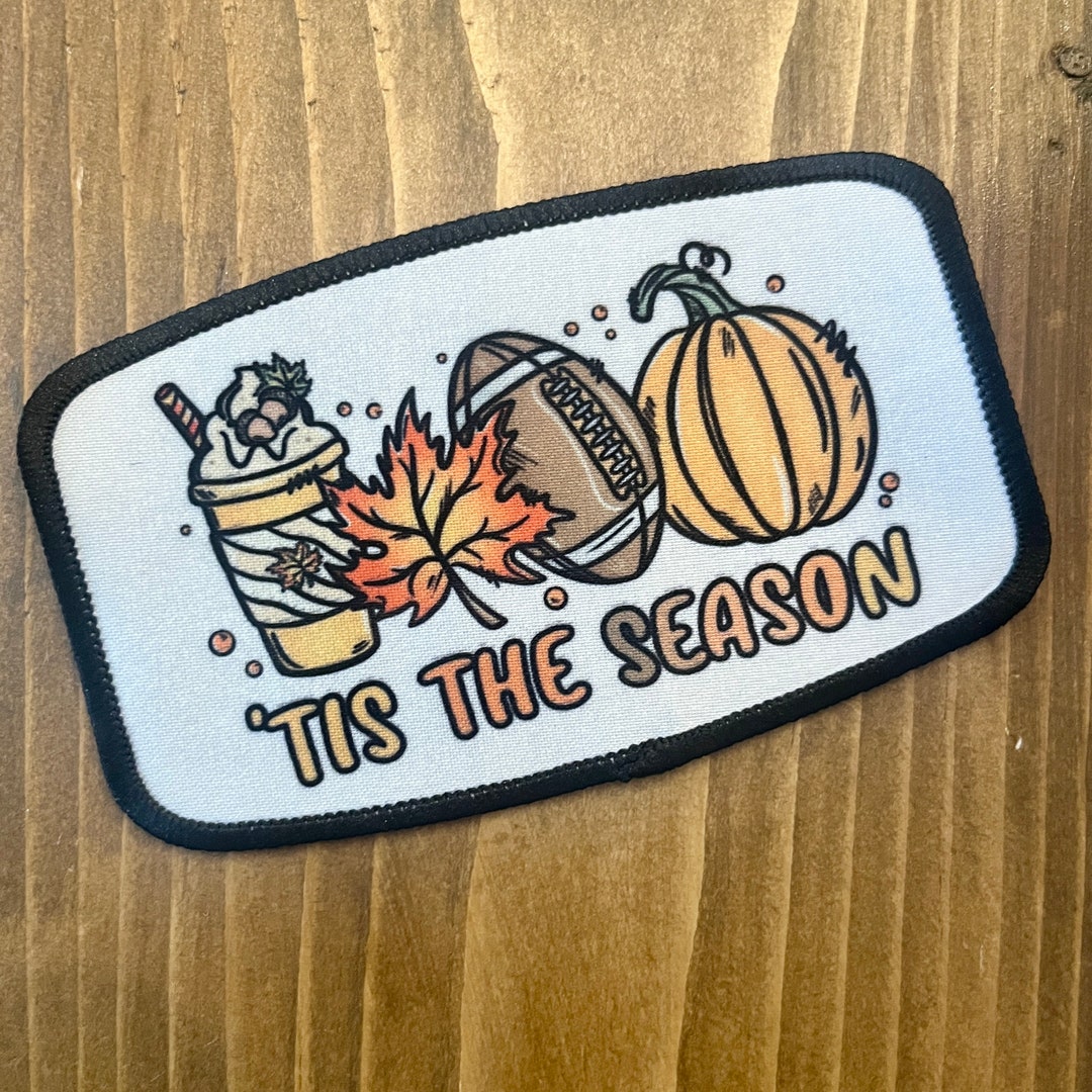 Fall Vibes Iron on Patch, Trucker Hat Patch, Iron on Hat Patch, Hat ...