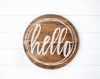 Hello SVG Cursive Hello SVG Hand Lettered Hello - Etsy