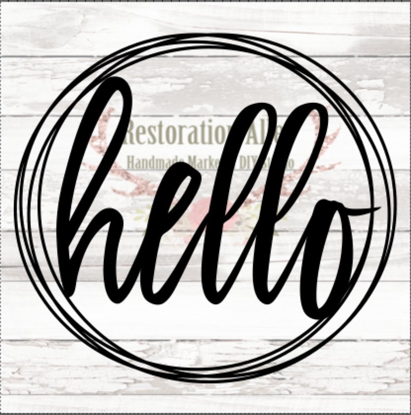 Hello SVG - Etsy