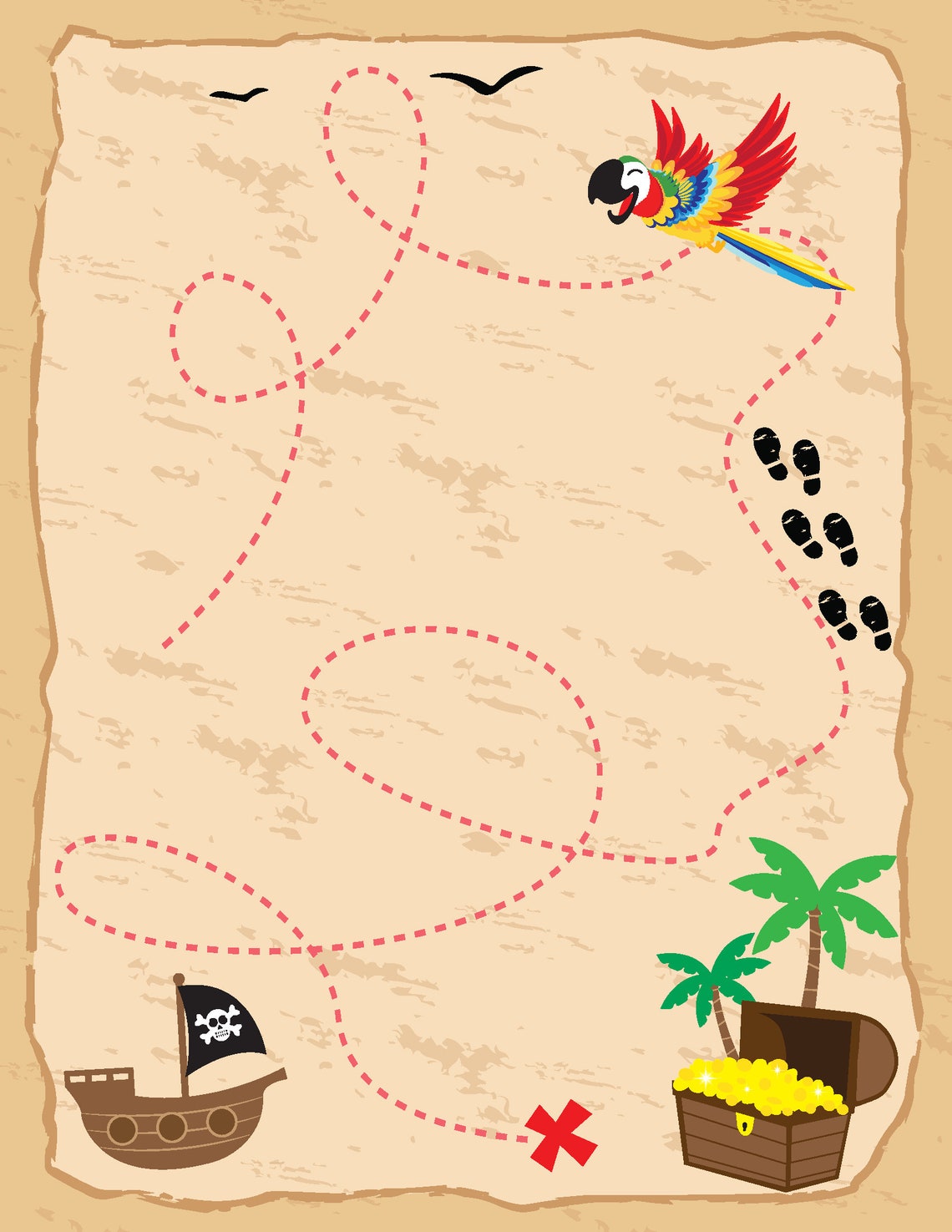 Juego de búsqueda del tesoro, actividad del juego de búsqueda del ...